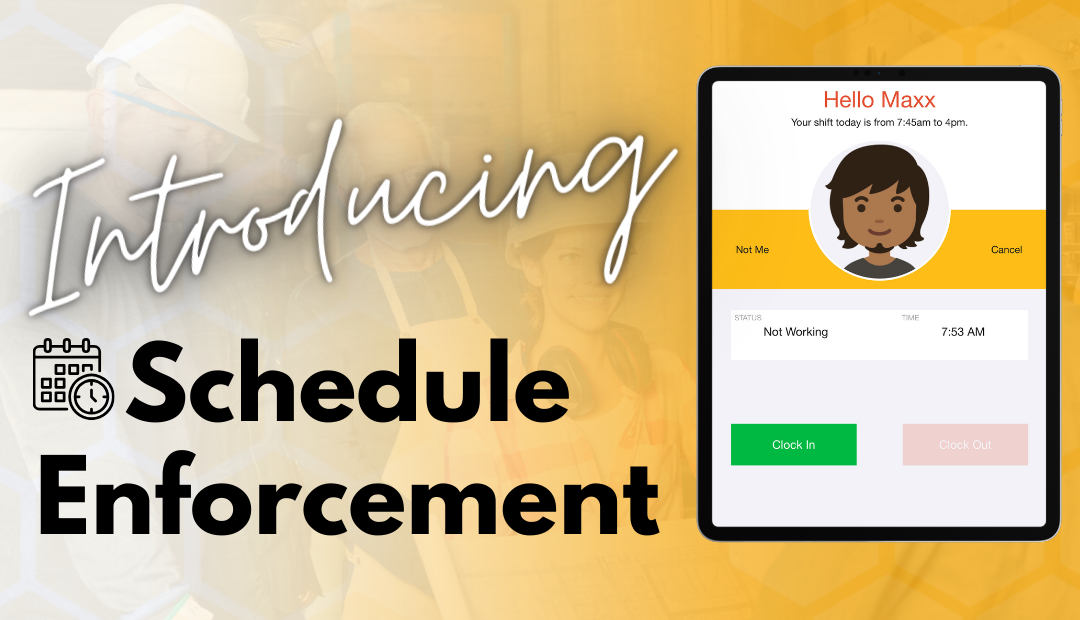NoahFace | Facial Recognition Time Clock for iPad
